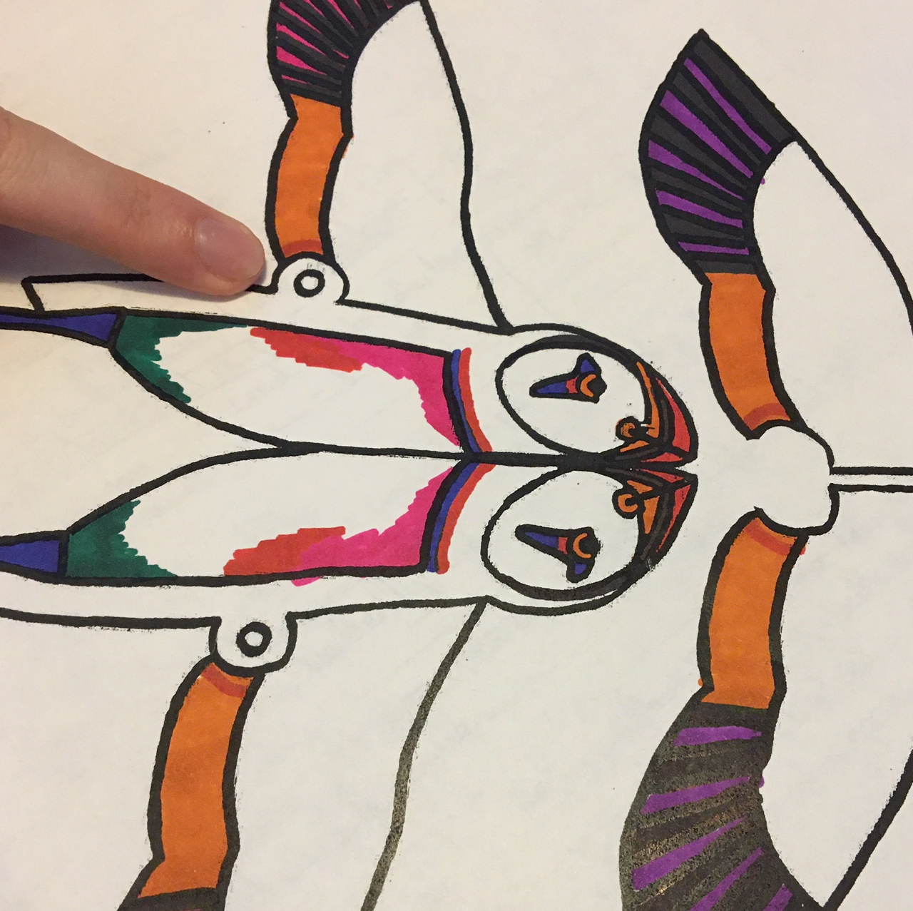 Flying Puffin craft – Museum of Zoology Blog