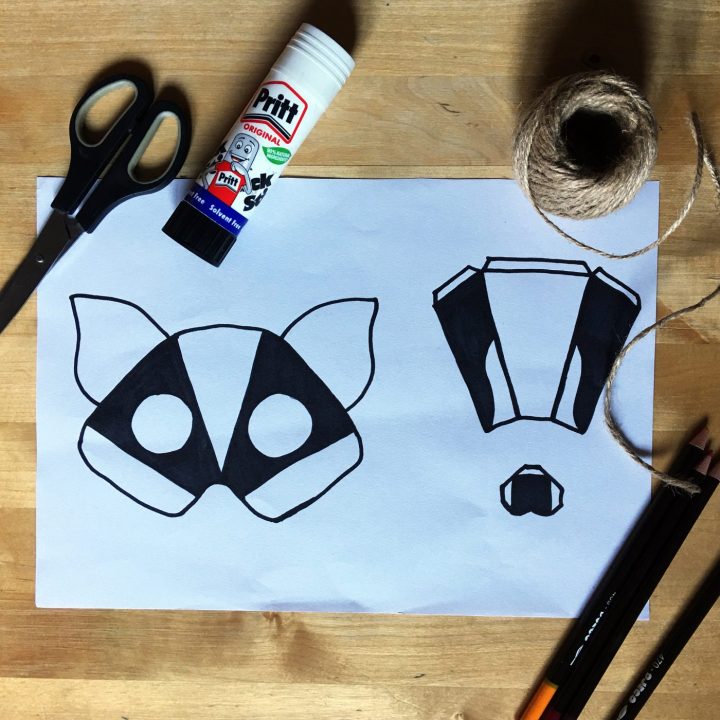 National Badger Day Mask – Museum of Zoology Blog